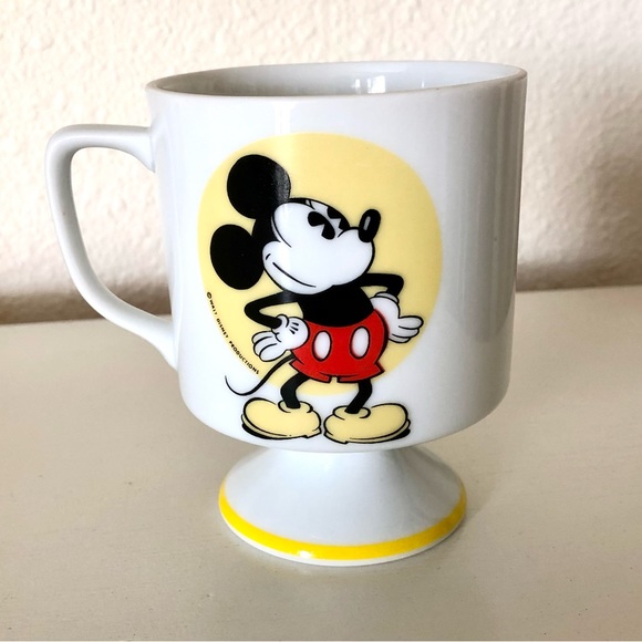 Disney | Kitchen | Vintage Disney Mickey Mouse Coffee Cup | Poshmark